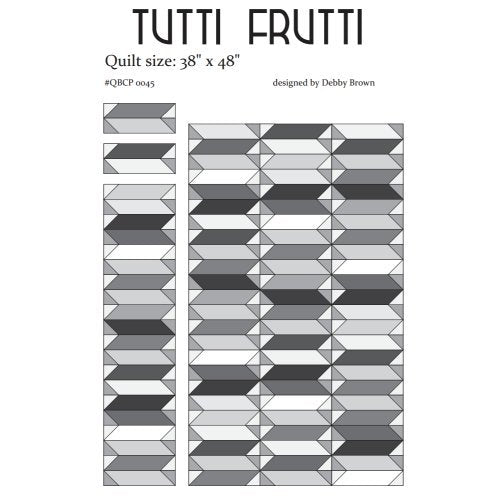 Tutti Frutti Cutie Pattern (4 pack) – CutiePatterns.Com